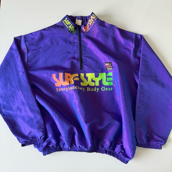 surf style | Jackets & Coats | Vintage Surf Style 4 Zip Pullover ...